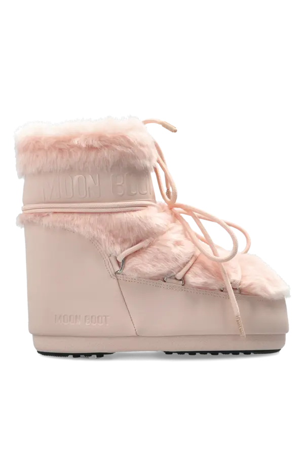 Moon Boot Snow Boots ‘mb Icon Low Faux Fur