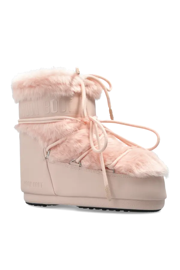 Moon Boot Snow Boots ‘mb Icon Low Faux Fur