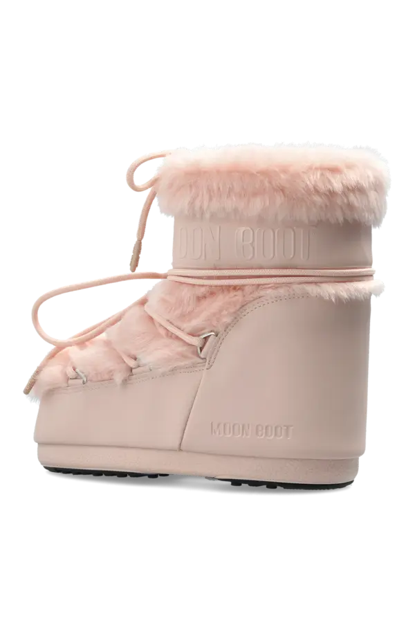 Moon Boot Snow Boots ‘mb Icon Low Faux Fur