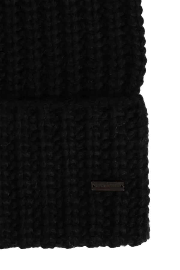 Dsquared2 Wool Beanie With Sewn-on Logo