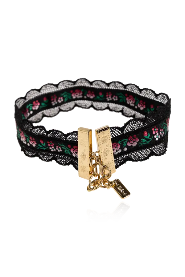 Chloé Folk' Necklace With Floral Motif