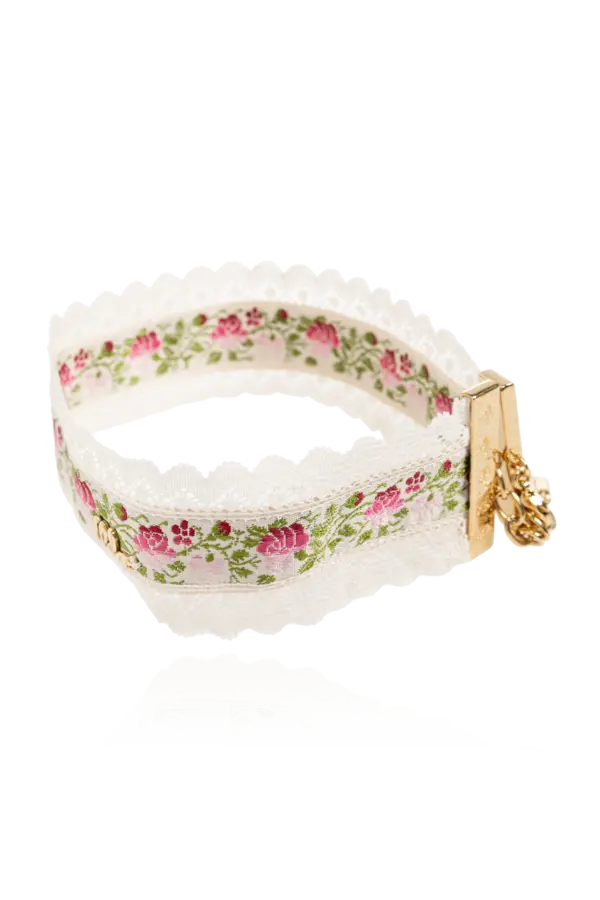 Chloé Folk’ Necklace With Floral Motif