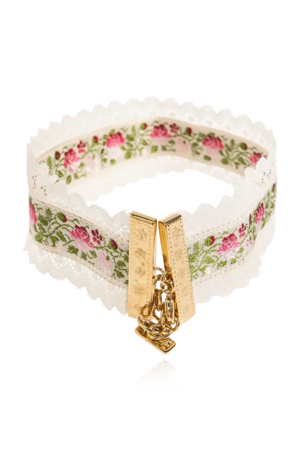 Chloé Folk’ Necklace With Floral Motif