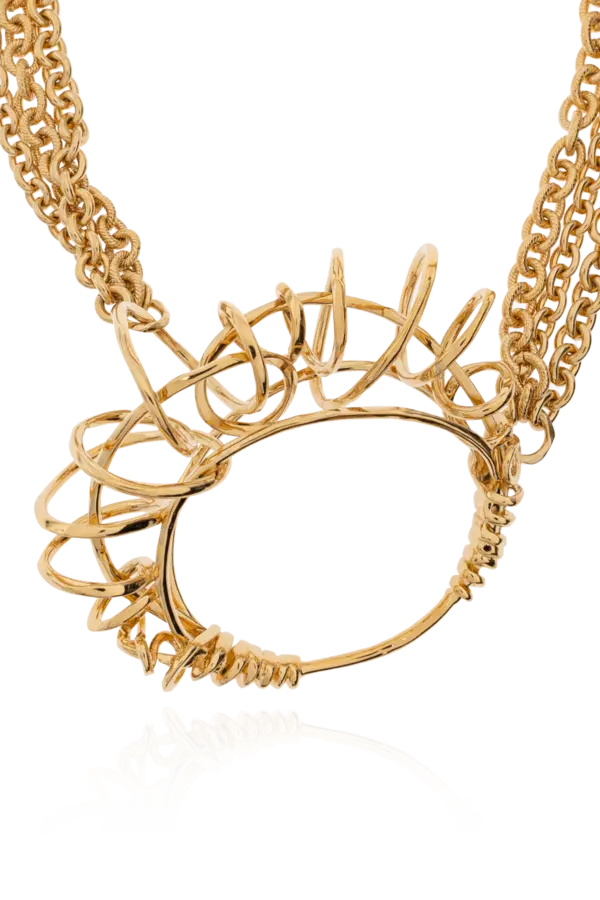 Chloé Brass Necklace ‘tulip