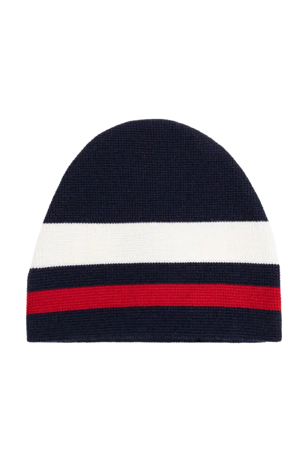 Dsquared2 Wool Beanie With Sewn-on Logo