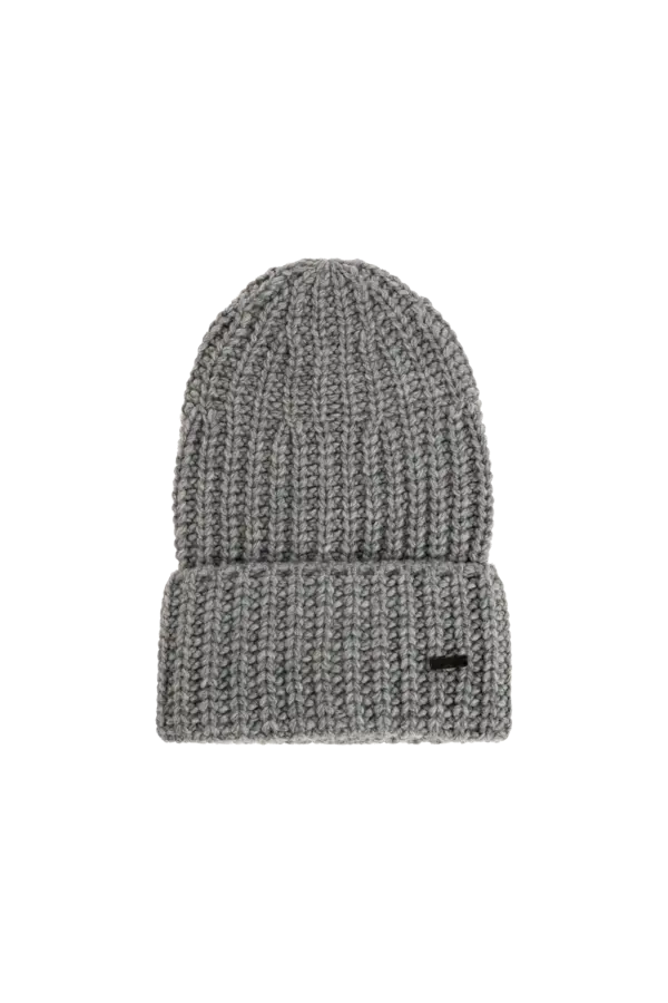 Dsquared2 Wool Beanie With Logo Patch