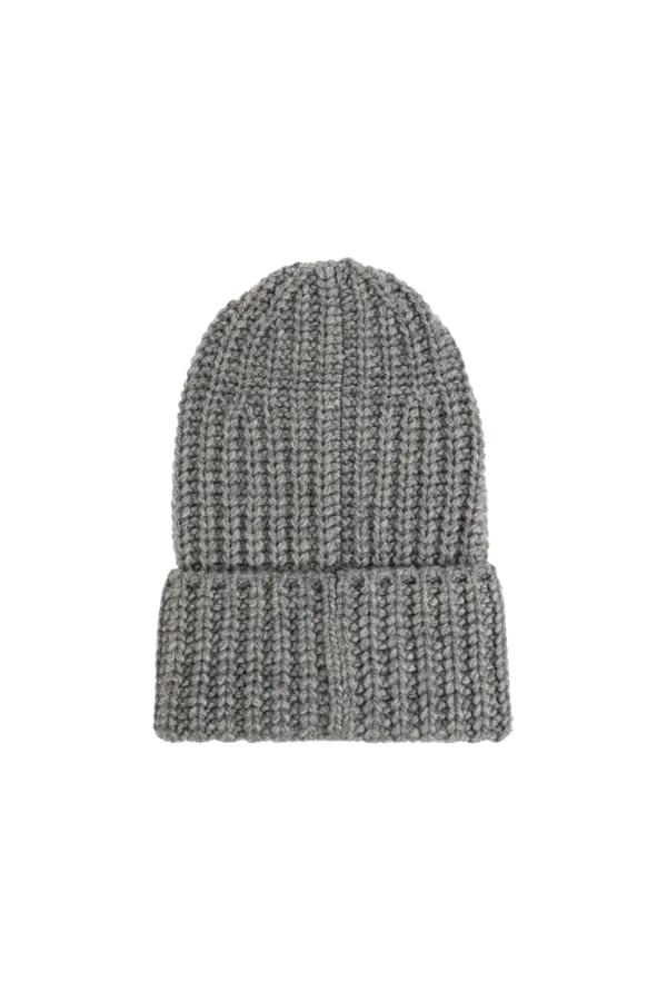 Dsquared2 Wool Beanie With Logo Patch