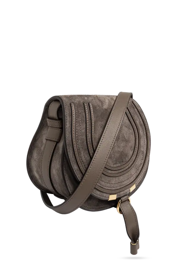Chloé Suede Bag ‘marcie S - Grey