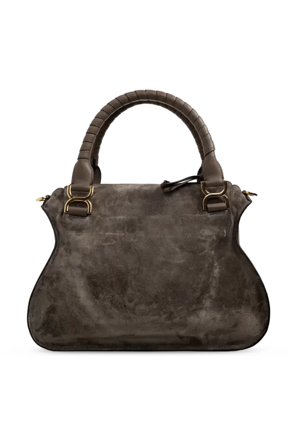 Chloé Marcie M Suede Bag - Grey