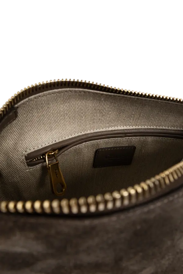 Chloé Marcie M Suede Bag - Grey