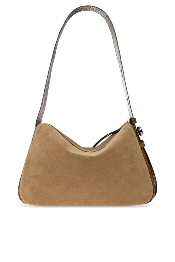 Tory Burch Romy Shoulder Bag - Beige