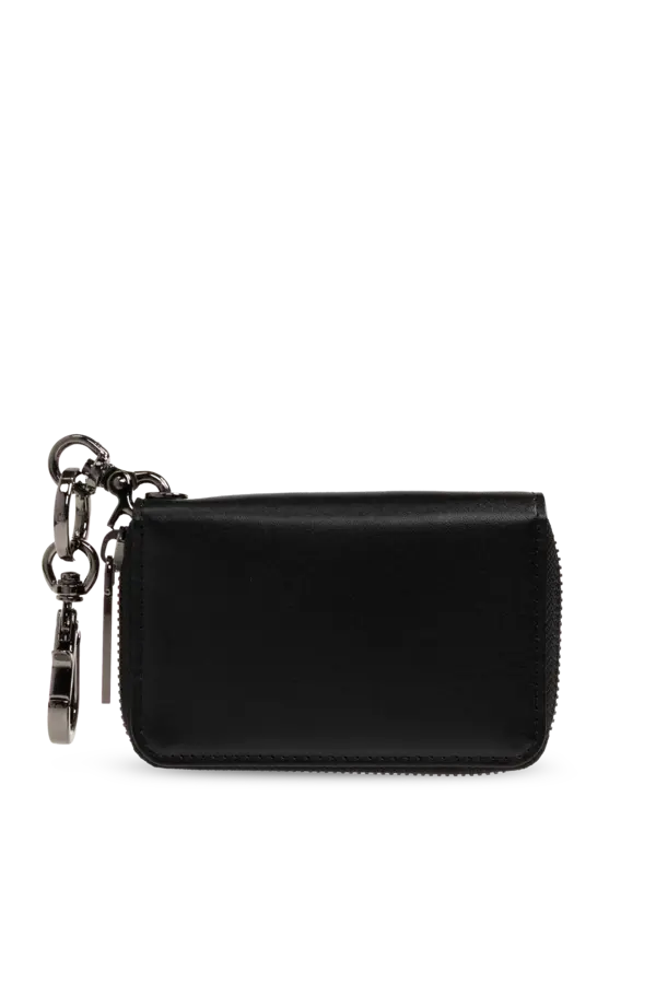 Yohji Yamamoto Leather Keychain With Pouch