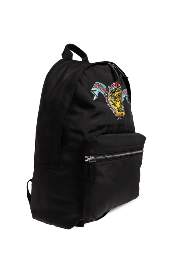 Kenzo Backpack With A Sewn-on Logo
