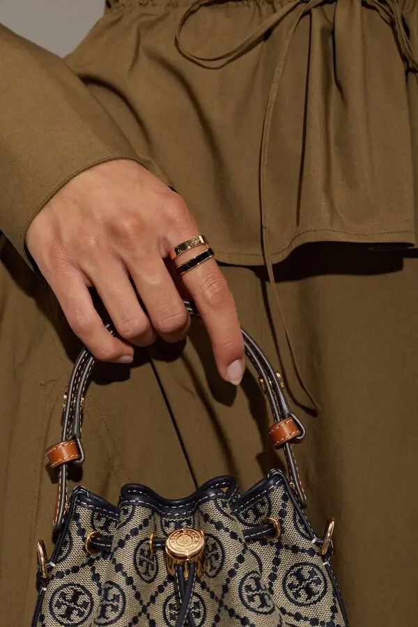 Tory Burch Ring With Logo