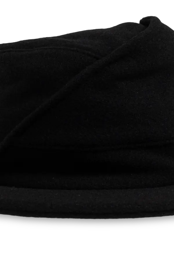 Yohji Yamamoto Wool Baseball Cap With Visor