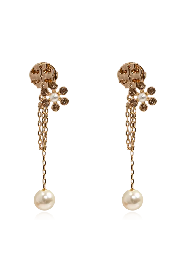 Tory Burch Earrings With Logo