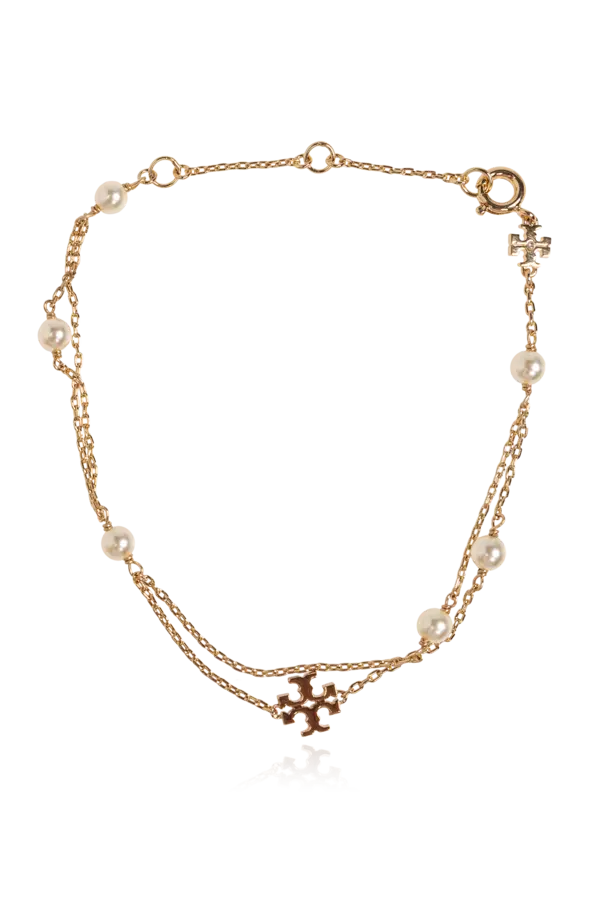 Tory Burch Bracelet With Glass Pearls