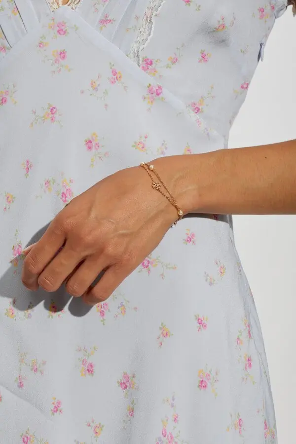 Tory Burch Bracelet With Glass Pearls