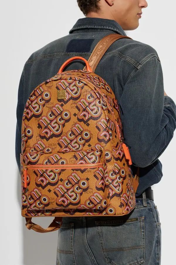 Mcm Stark’ Leather Backpack