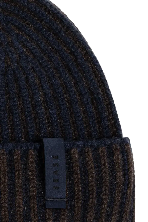 Sease Ribbed Cashmere Beanie