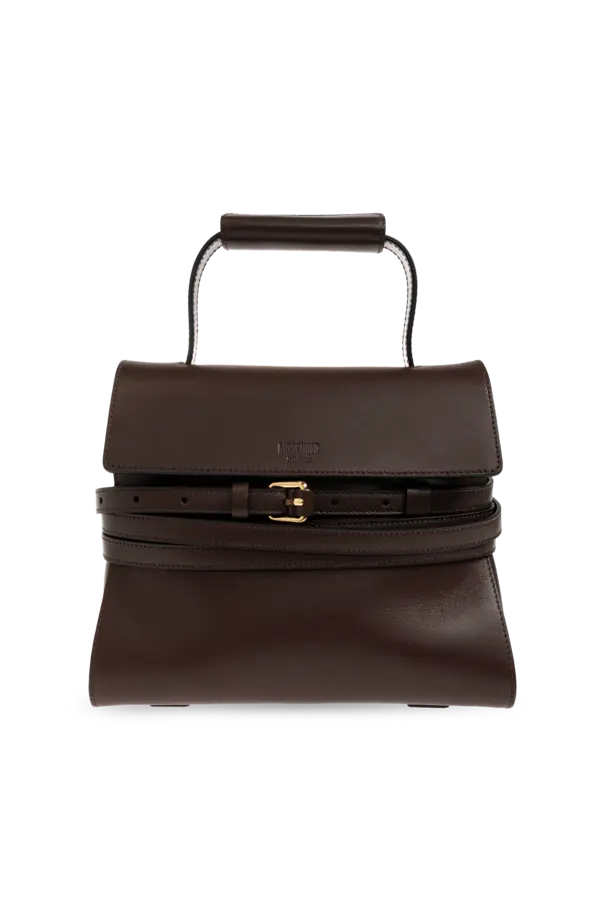 Moschino Leather Bag "tie Me