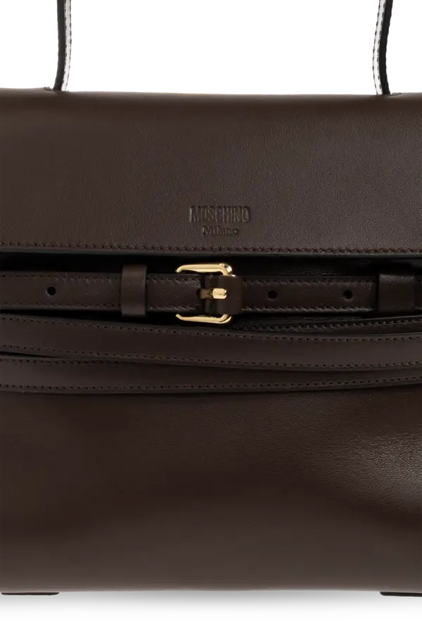 Moschino Leather Bag "tie Me