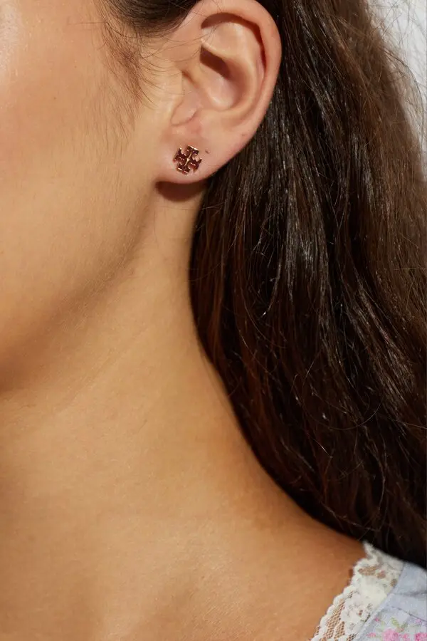 Tory Burch Earrings In The Shape Of A Logo