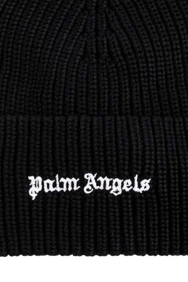 Palm Angels Cotton Cap With Embroidered Logo