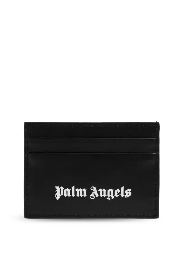Palm Angels Leather Case With Logo