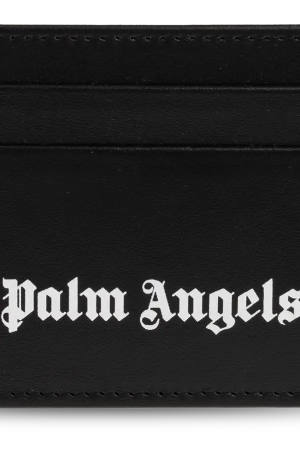 Palm Angels Leather Case With Logo
