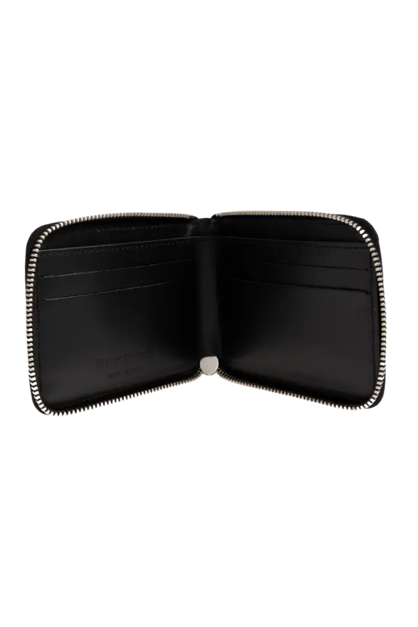 Palm Angels Leather Wallet With Logo