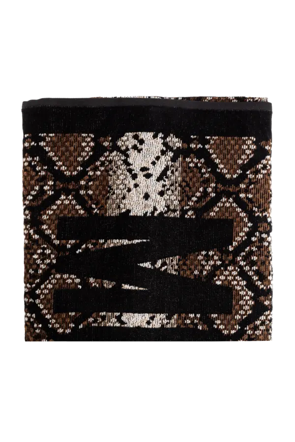 Moschino Beach Towel - Black