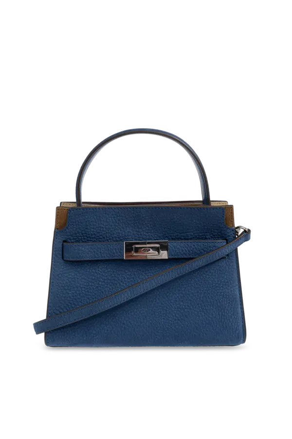 Tory Burch Lee Petite Leather Bag - Blue