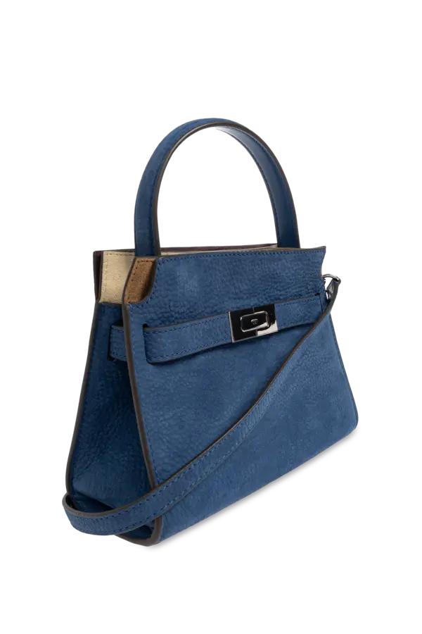 Tory Burch Lee Petite Leather Bag - Blue