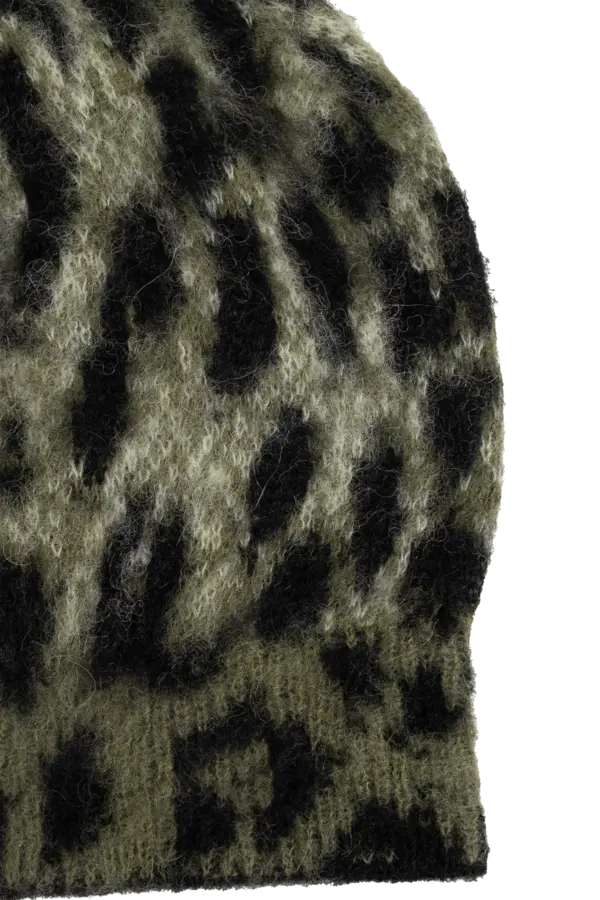 LANEUS Animal Motif Beanie - Green