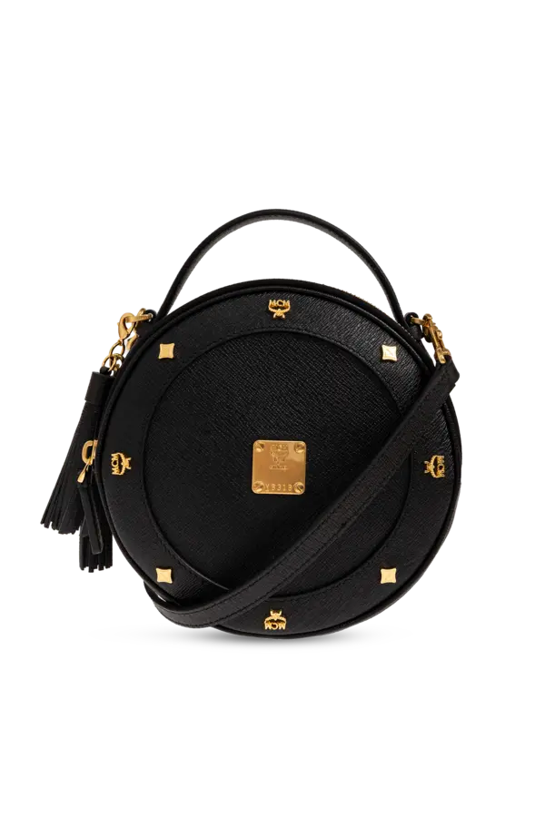 Mcm Pina' Leather Bag - Black