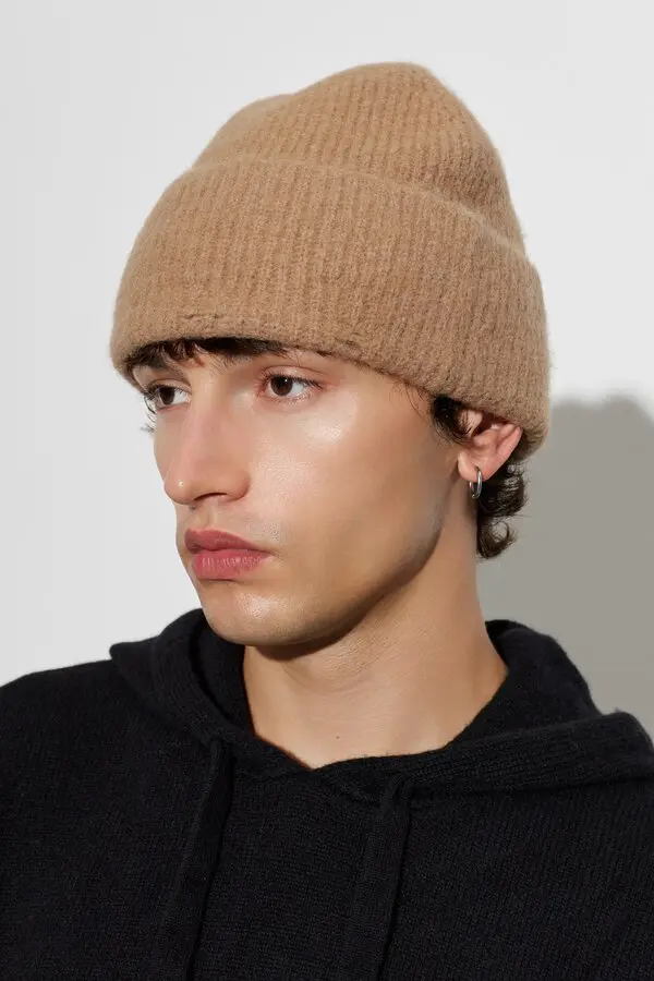 LANEUS Ribbed Knit Beanie
