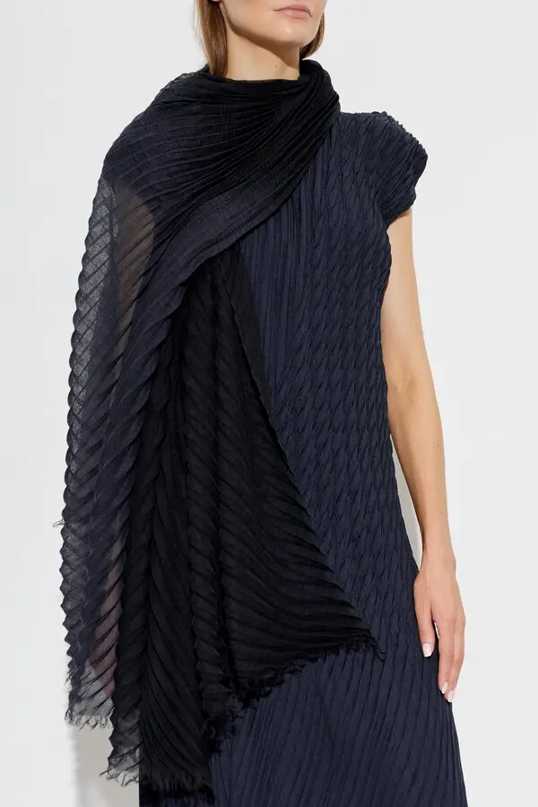 Issey Miyake Pleated Scarf