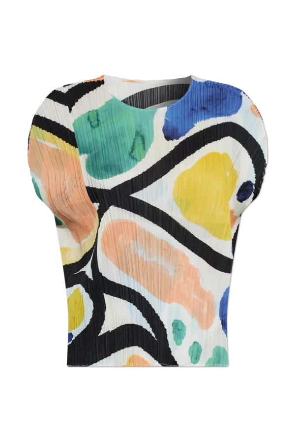 Issey Miyake Pleated Top