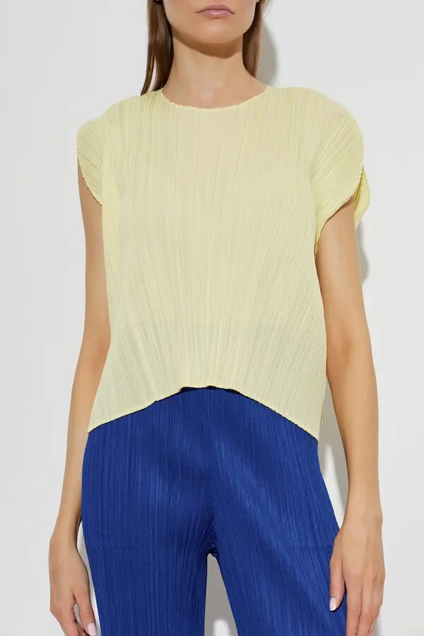 Issey Miyake Pleated Top