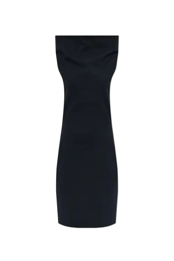 Issey Miyake Sleeveless Dress - Navy Blue