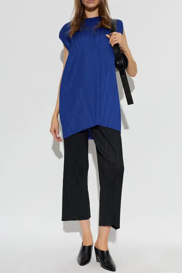 Issey Miyake Pleated Tunic Dress