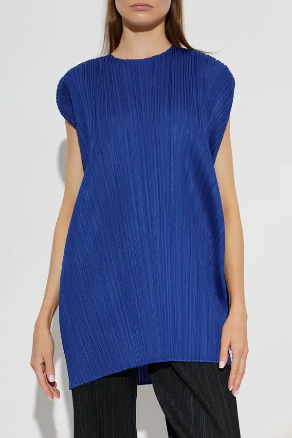 Issey Miyake Pleated Tunic Dress