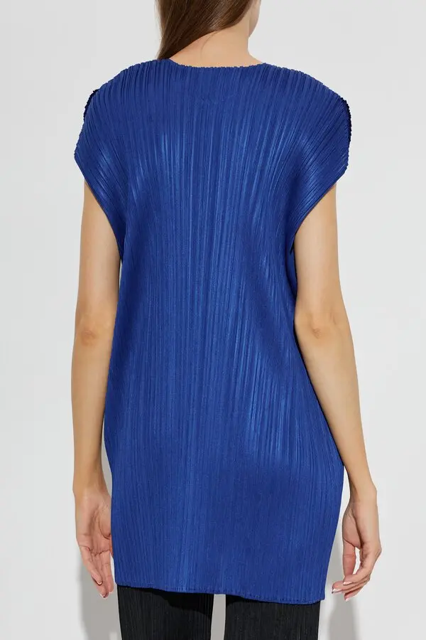 Issey Miyake Pleated Tunic Dress