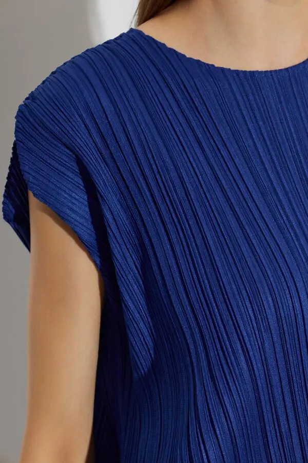 Issey Miyake Pleated Tunic Dress
