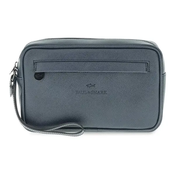 Paul & Shark Clutch In Saffiano Leather