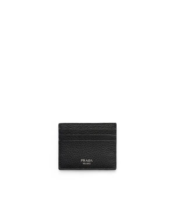 Prada Leather Card Holder