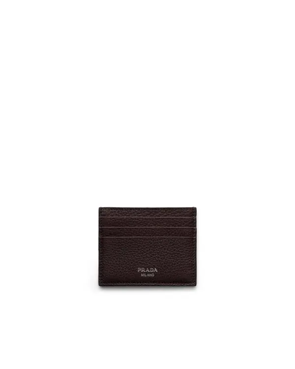 Prada Leather Card Holder