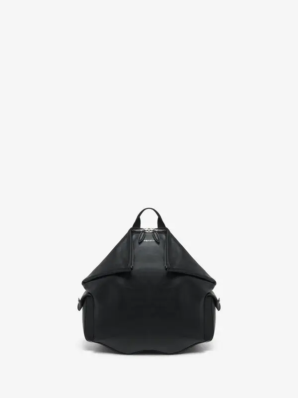 Alexander McQueen Manta Backpack - Black
