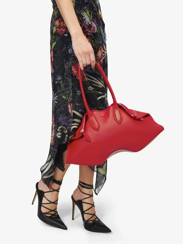 Alexander McQueen Manta Bag - Red